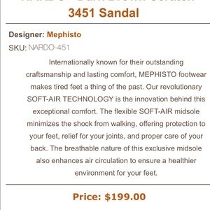 Mephisto | Shoes | Mephisto Hand Made Sandals Nardo Scratch 345 | Poshmark